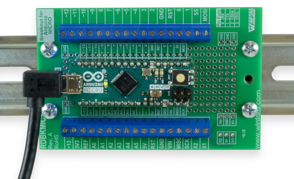 Breakout for Arduino MICRO - Winford Engineering