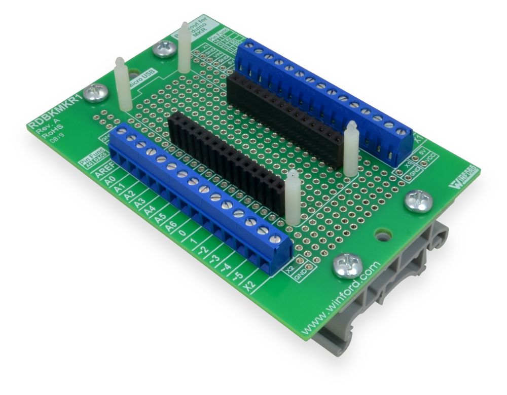 Breakout for Arduino MKR - Winford Engineering
