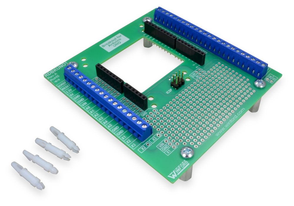 Breakout for Arduino Uno - Winford Engineering