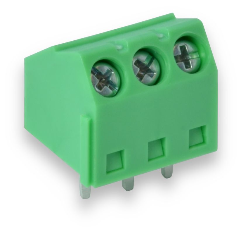 PCB Angled Screw Terminal Blocks, 3.5mm Pitch - Winford Engineering