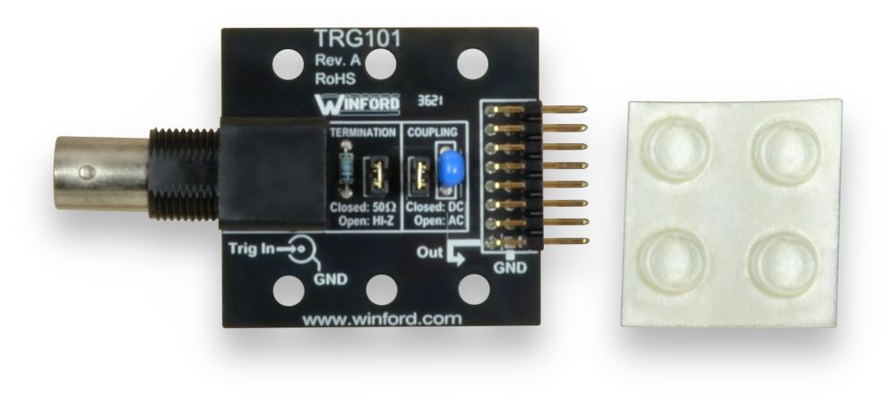 Trigger Interface Board, BNC to Header - Winford Engineering