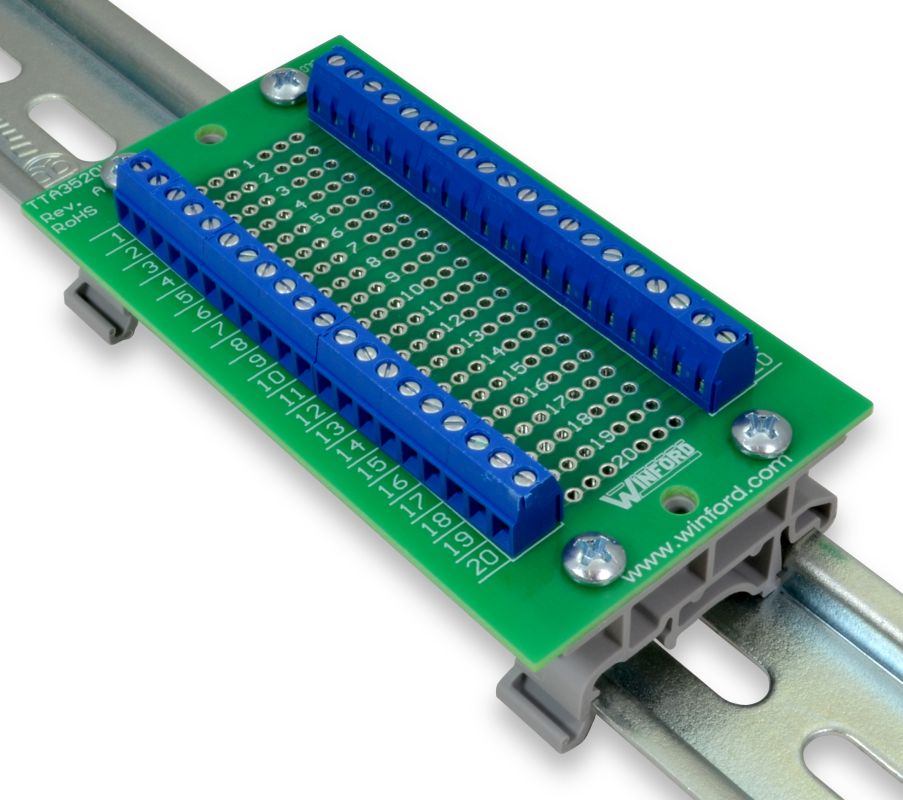 Screw Terminal Board / Component Holder - Winford Engineering