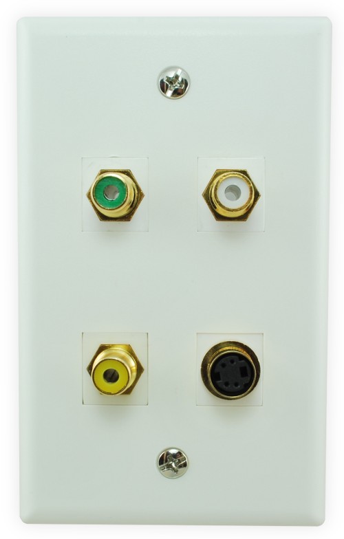 RCA Line-Level Audio/Video Keystone Jacks - Winford Engineering